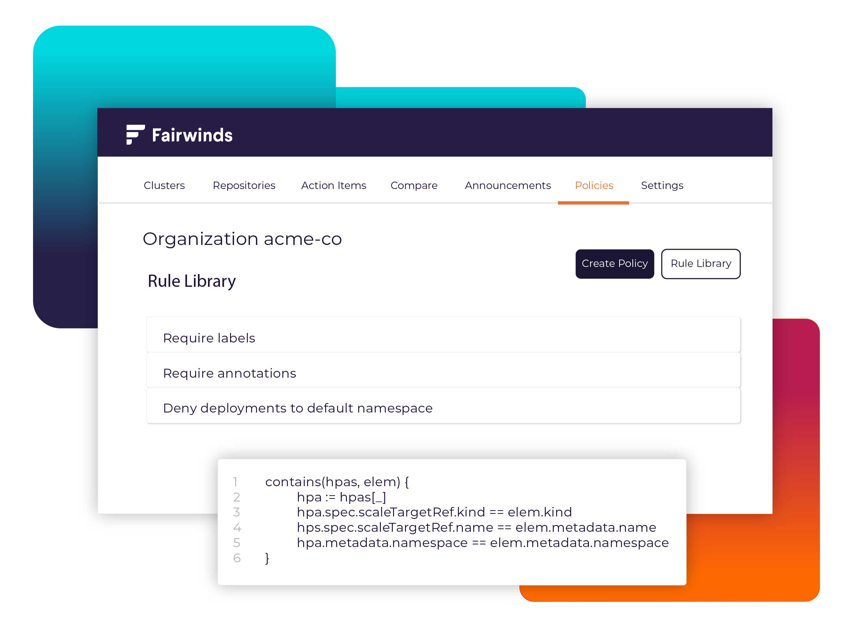 Fairwinds Insights | Kubernetes Governance Software